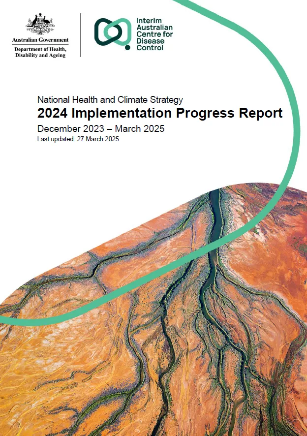 National Health and Climate Strategy – 2024 implementation progress ...