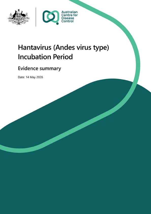 Hantavirus (Andes virus type) incubation period – Evidence summary ...