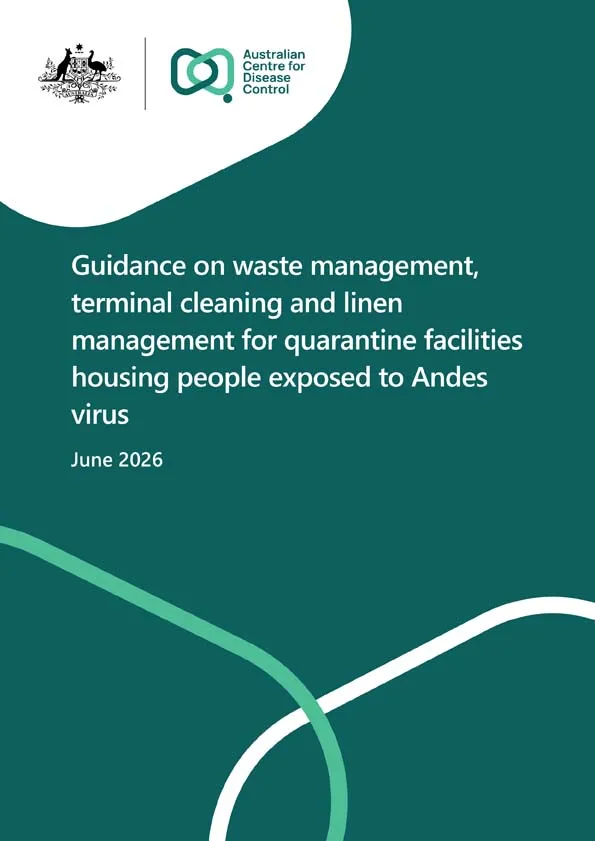 Guidance on waste management, terminal cleaning and linen management ...